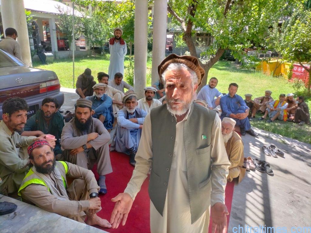 chitraltimes-tma-chitral-staff-protest-for-salaries (1) - Chitral Times