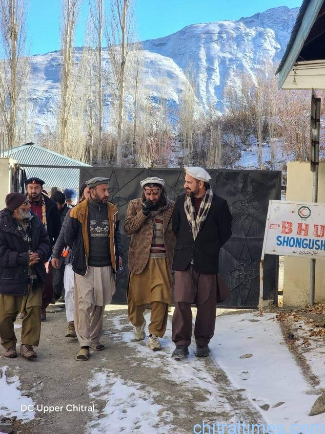 Chitral Times - ڈپٹی کمشنر اپر چترال محمد عمران خان کا اویر ویلی کا ...